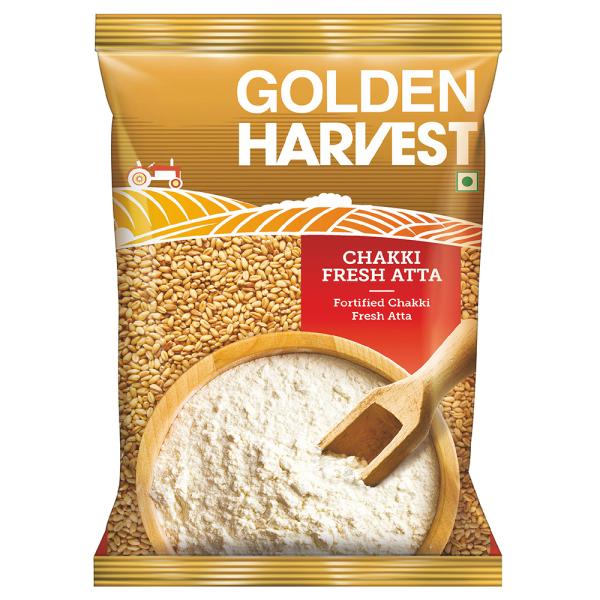 Golden Harvest Fortified Chakki Fresh Atta 5 kg - JioMart