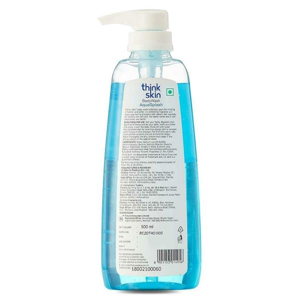 Think Skin Aqua Splash Body Wash 500 ml - JioMart