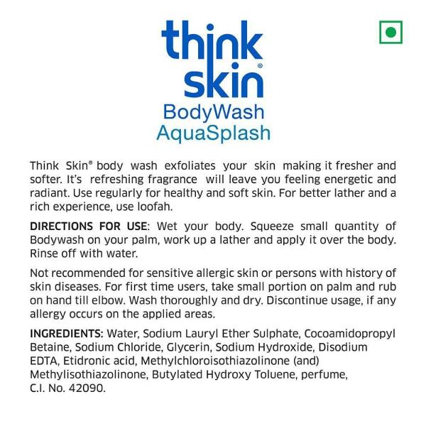 Think Skin Aqua Splash Body Wash 500 ml - JioMart