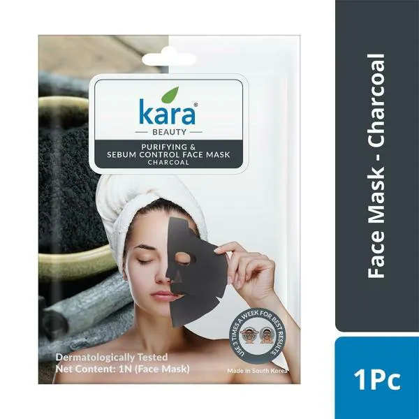 Kara Beauty Charcoal Purifying & Sebum Control Face Mask - JioMart