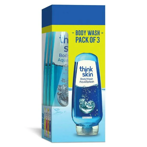 Think Skin Aqua Splash Body Wash 250 ml (Pack of 3) - JioMart