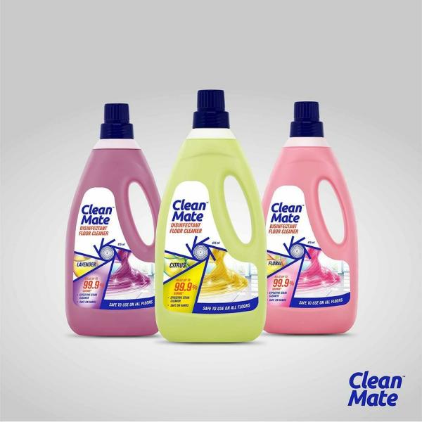 CleanMate Citrus Disinfectant Floor Cleaner 975 ml (Buy 2 Get 1 Free ...