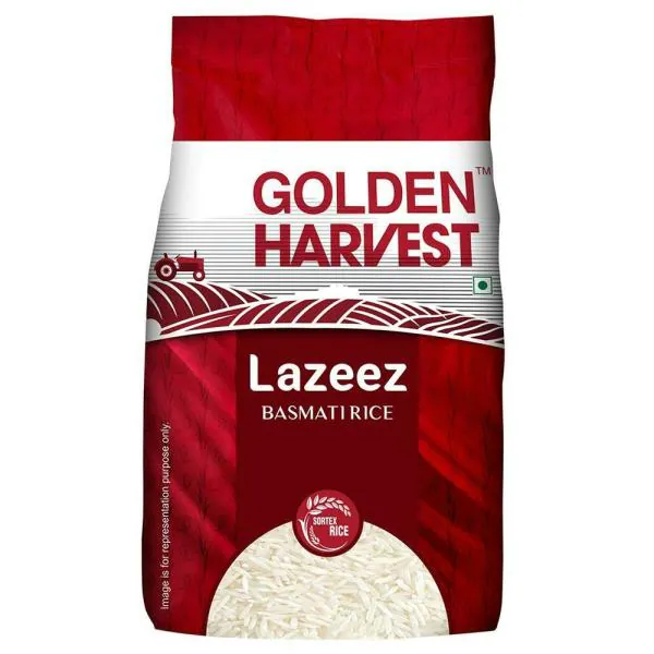 Golden Harvest Lazeez Basmati Rice 5 kg - JioMart