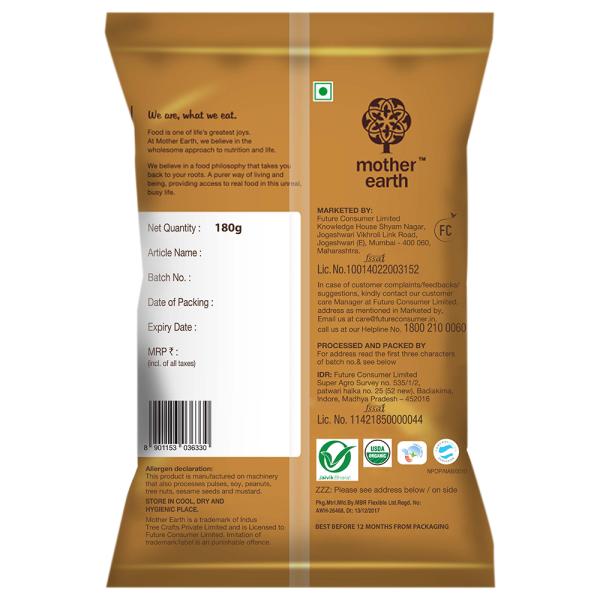 Mother Earth Organics Puffed Rice / Murmura 180 g - JioMart