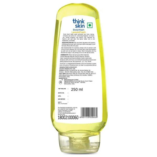 Think Skin Lemon Fresh Body Wash 250 ml - JioMart
