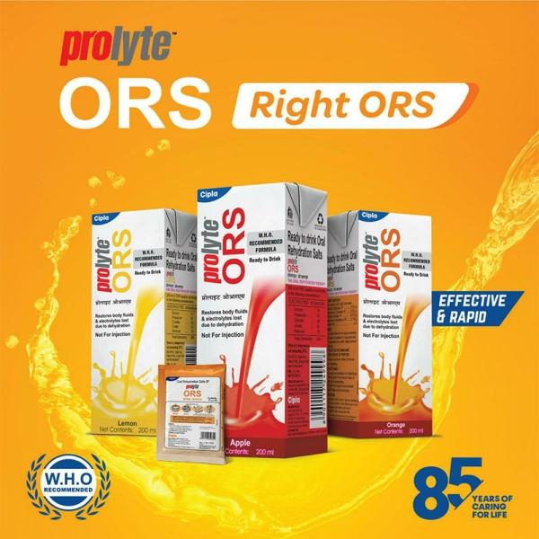 Prolyte Orange ORS Drink 200 ml - JioMart