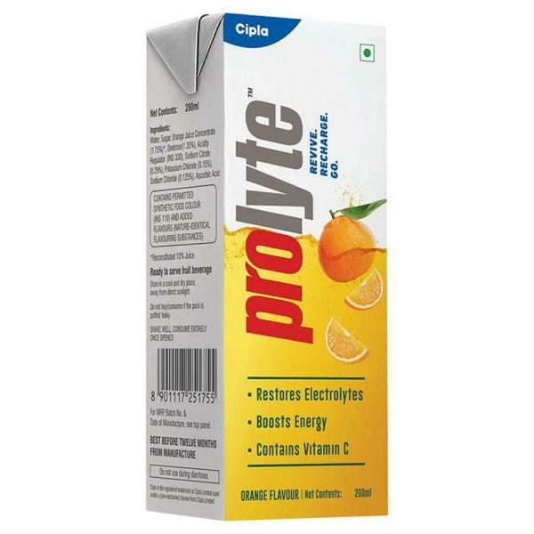 Prolyte Rehydrate Orange Liquid 200 ml - JioMart