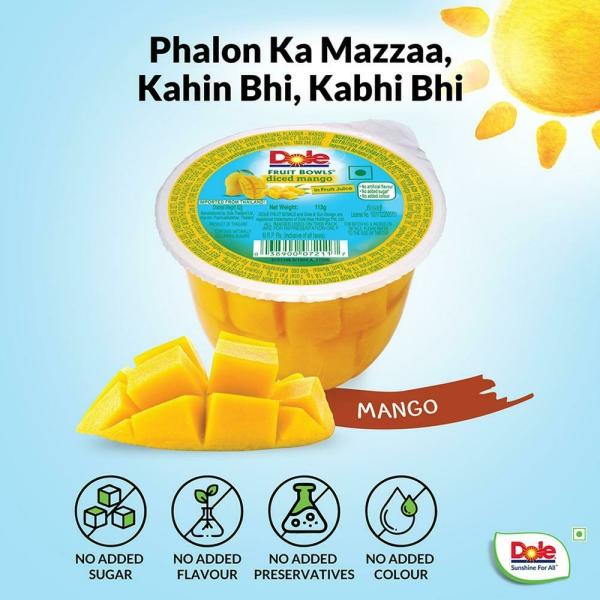 Dole Mango Fruit Bowl 113 g - JioMart