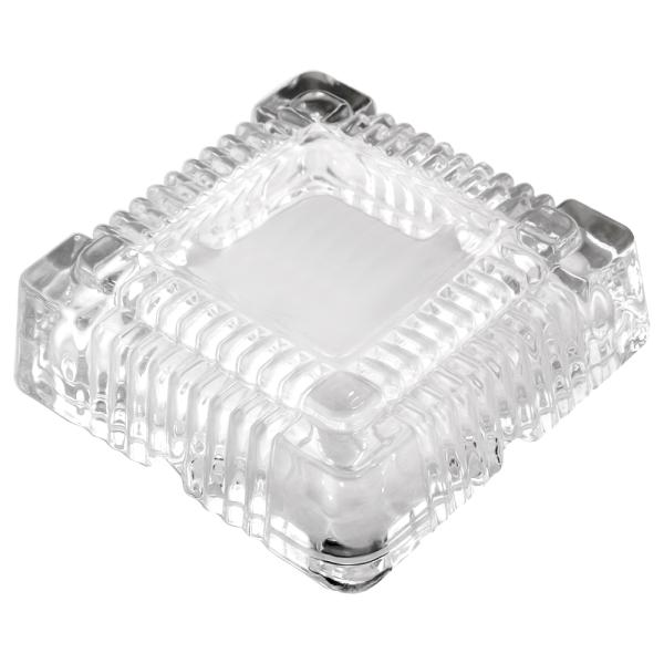 Deli Glass Square Ash Tray - JioMart