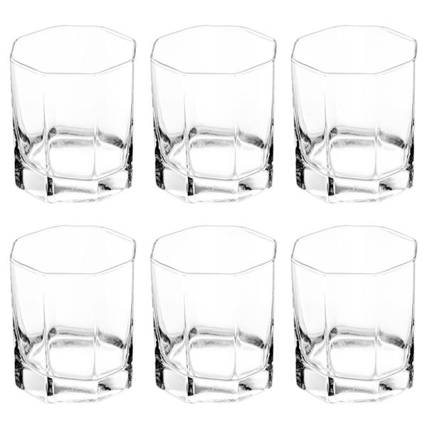 Soogo Divine Whisky Glass 285 ml (Set of 6) - JioMart
