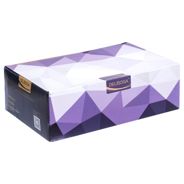 Delisoga Sunrise Glass Mug DSZB249 (Set of 6) - JioMart