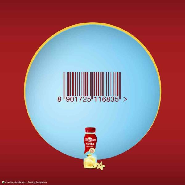 Sunfeast Vanilla Milkshake 180 ml (Bottle) - JioMart