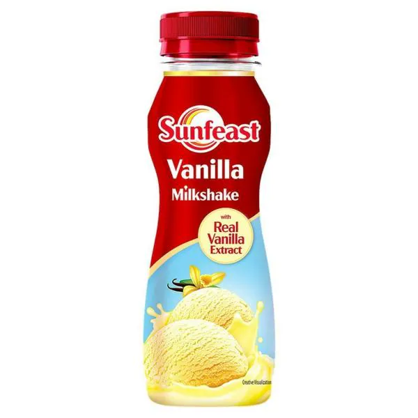 Sunfeast Vanilla Milkshake 180 ml (Bottle) - JioMart