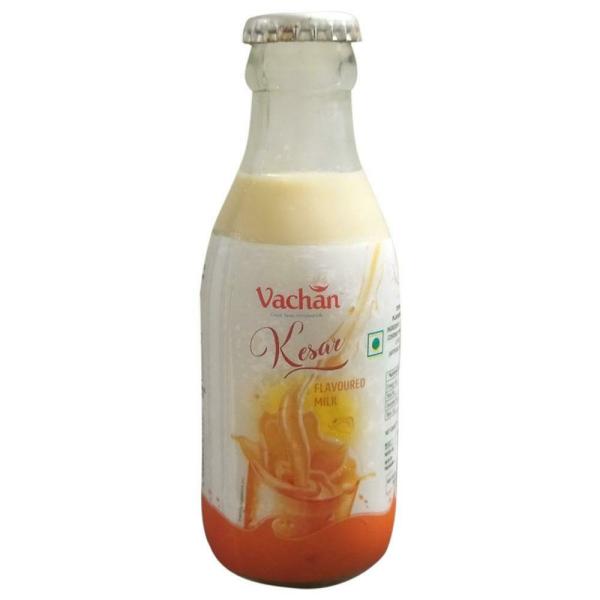 Vachan Kesar Flavoured Milk 145 ml (Bottle) - JioMart