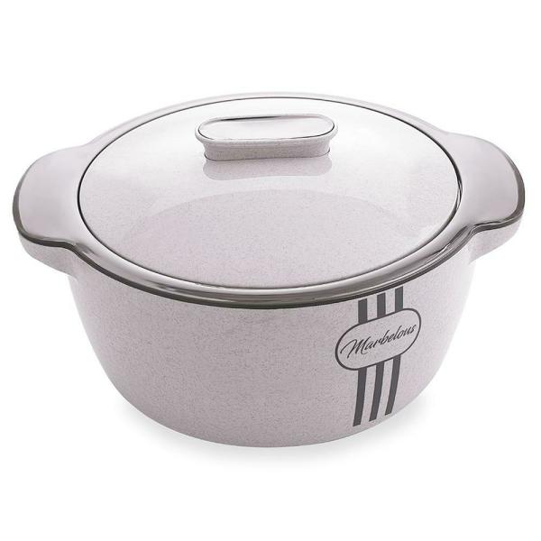 Paras Marbelous Assorted Plastic Insulated Casserole 1 L - JioMart