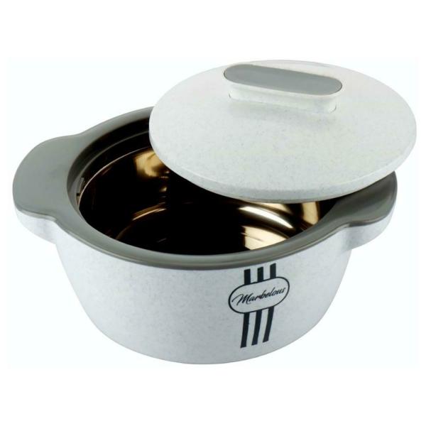 Paras Marbelous Assorted Plastic Insulated Casserole 1 L - JioMart