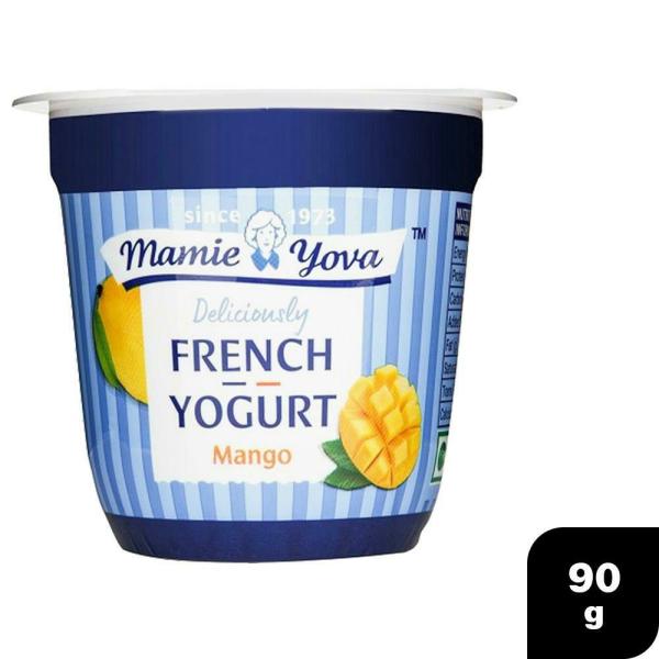 Mamie Yova French Mango Yogurt 90 g (Cup) - JioMart