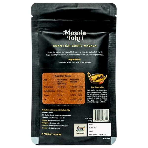 Masala Tokri Goan Fish Curry Masala 40 g - JioMart