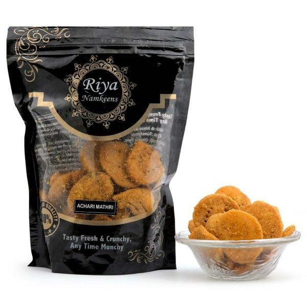 Riya Namkeens Achari Mathri 180 g - JioMart