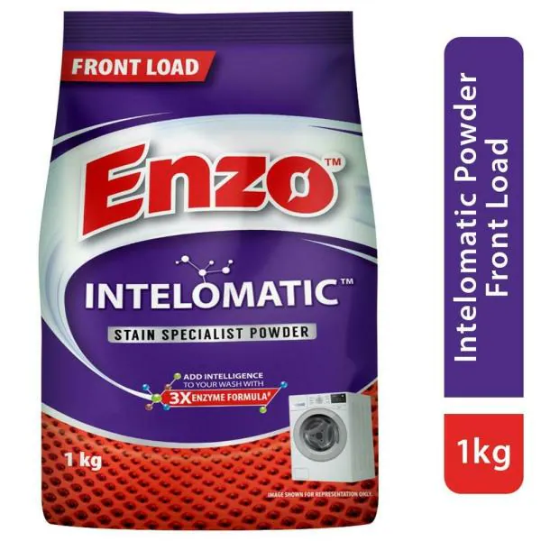 Enzo Intelomatic Front Load Detergent Powder 1 kg - JioMart