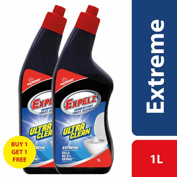 My Home Expelz Extreme Disinfectant Toilet Cleaner 1 L (Buy 1 Get 1 ...