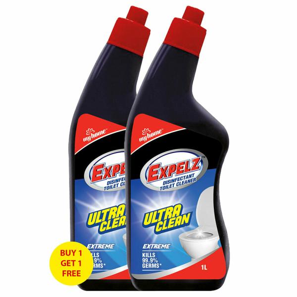 My Home Expelz Extreme Disinfectant Toilet Cleaner 1 L (Buy 1 Get 1 ...