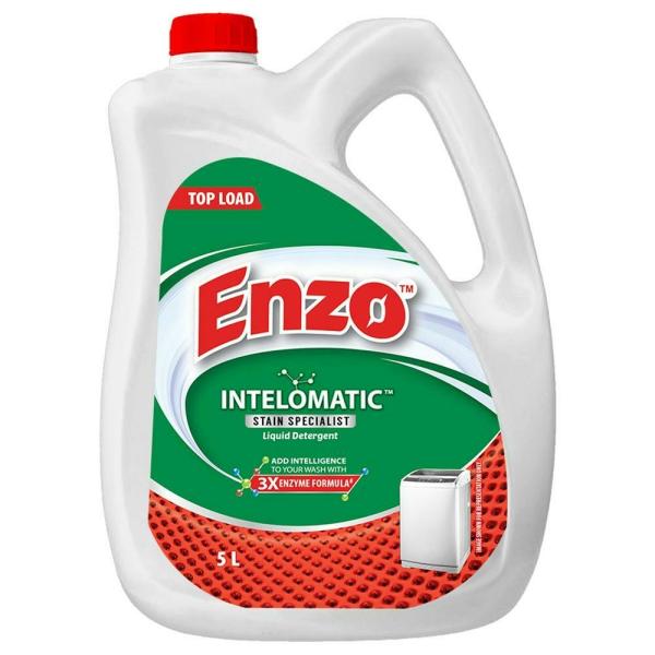Enzo Intelomatic Top Load Liquid Detergent 5 L - JioMart