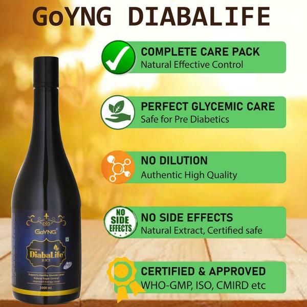 GoYNG Diabalife Combo Pack (1 L + 60 tablets) - JioMart
