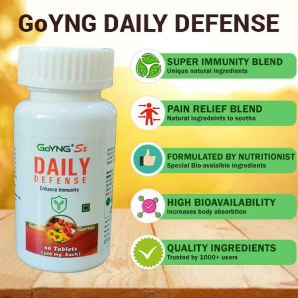 GoYNG Sx Daily Defence 60 Tablets - JioMart
