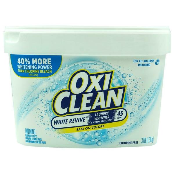 Oxiclean White Revive Laundry Whitener and Stain Remover 1. 36 Kg - JioMart