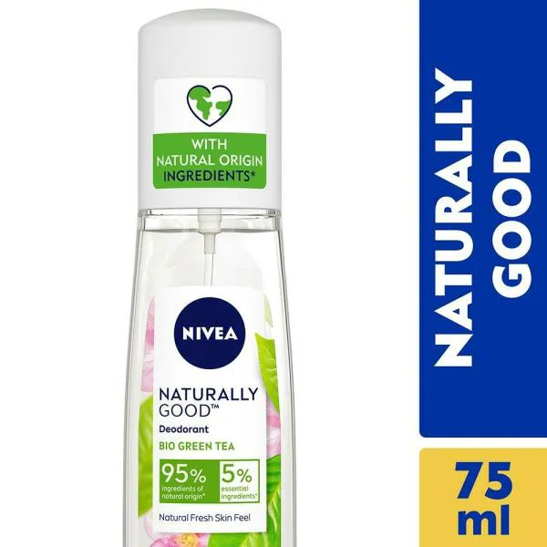 Nivea Naturally Good Bio Green Tea Deodorant 75 ml - JioMart