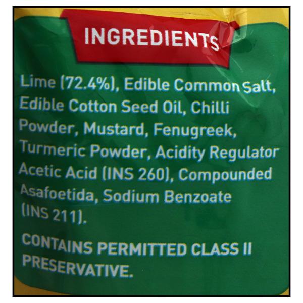 Ram Bandhu Lime Pickle 200 g - JioMart