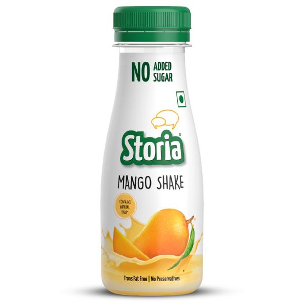 Storia No Added Sugar Mango Shake 180 ml - JioMart