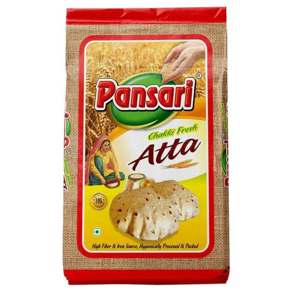 Pansari Chakki Fresh Atta 5 kg - JioMart