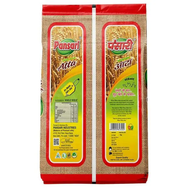 Pansari Chakki Fresh Atta 5 kg - JioMart