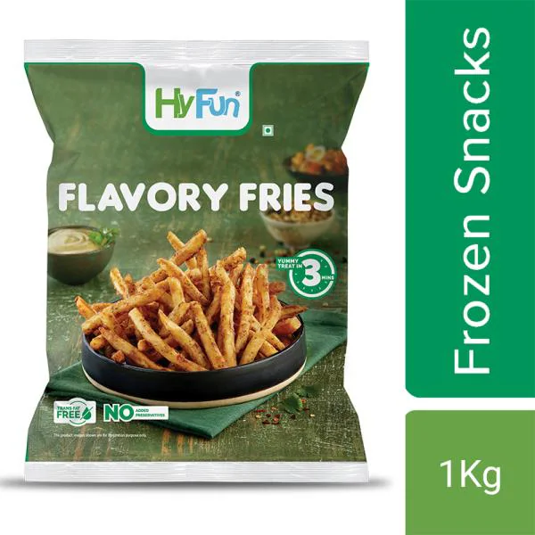 Hyfun Flavory Fries 1 kg - JioMart