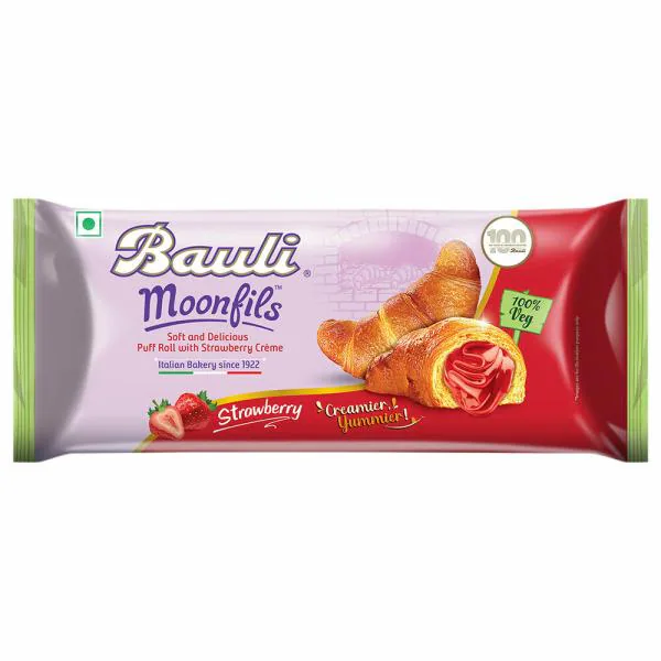 Bauli Moonfils Strawberry Croissant 45 g (Pack) - JioMart