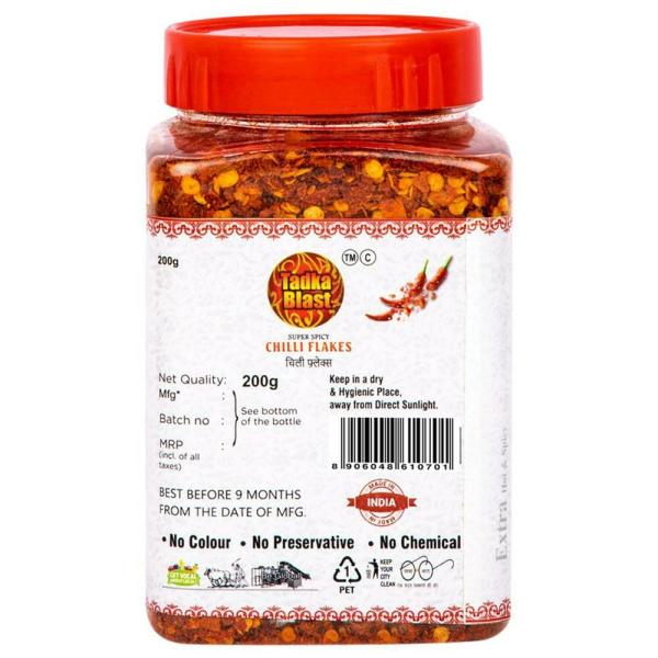 Tadka Blast Chilli Flakes 200 g - JioMart