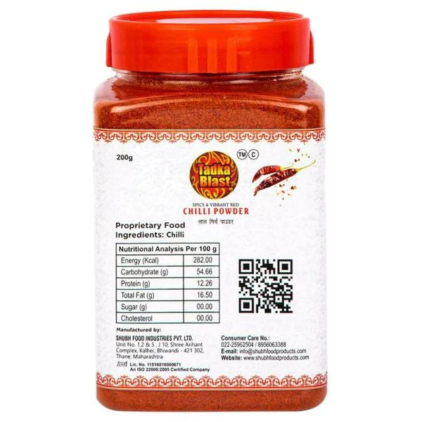 Tadka Blast Chilli Powder 200 g - JioMart