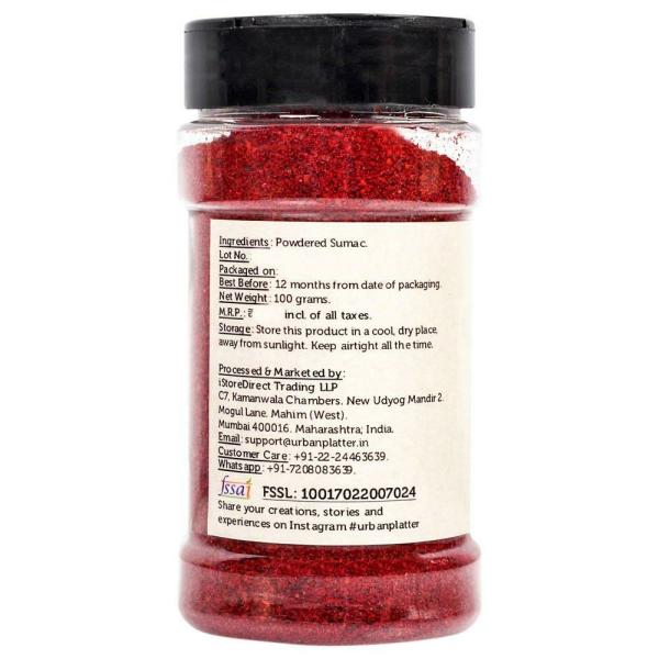Urban Platter Sumac Powder Shaker Jar 100 g - JioMart