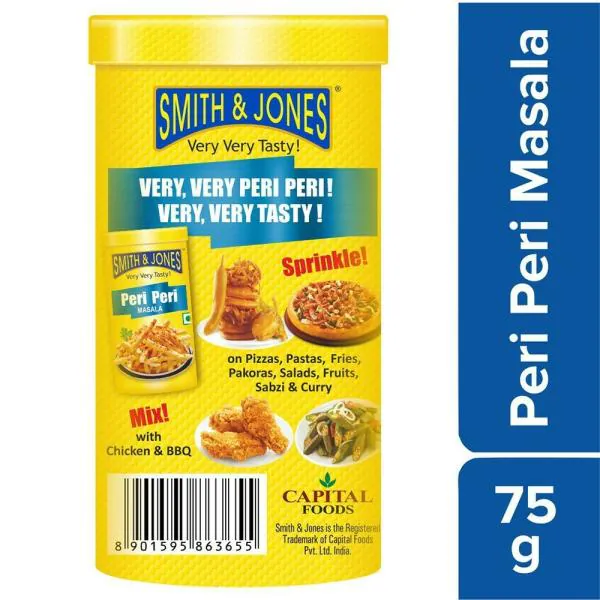 Smith & Jones Peri Peri Masala 75 g - JioMart