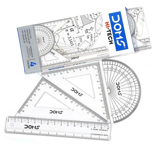 Doms Hi-Tech Mathematical Drawing Instrument Set - JioMart