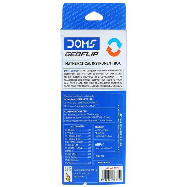 Doms Geoflip Mathematical Instrument Box - JioMart