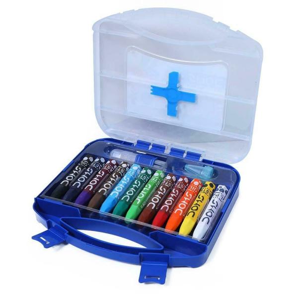 Doms Hexagonal Oil Pastels (12 Shades) - JioMart