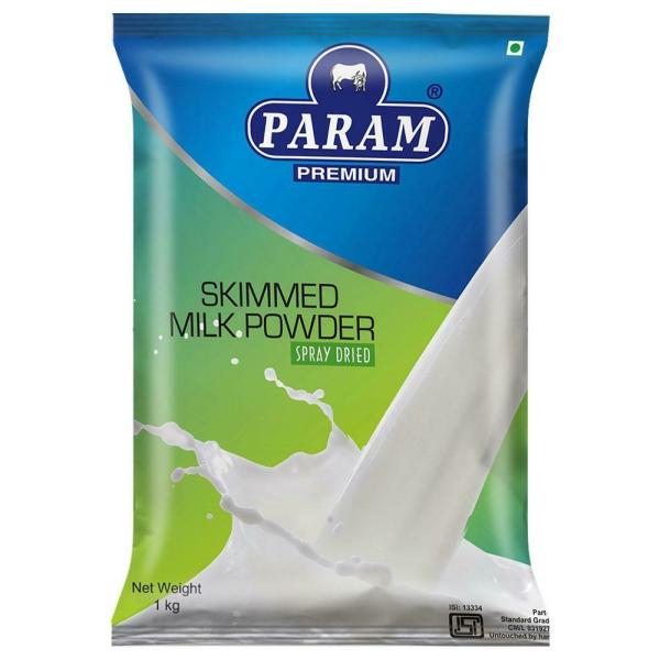 Param Premium Skimmed Milk Powder 1 kg (Pouch) - JioMart