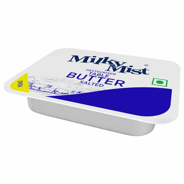 Milky Mist Salted Table Butter Chiplets 100 g (Pack) - JioMart