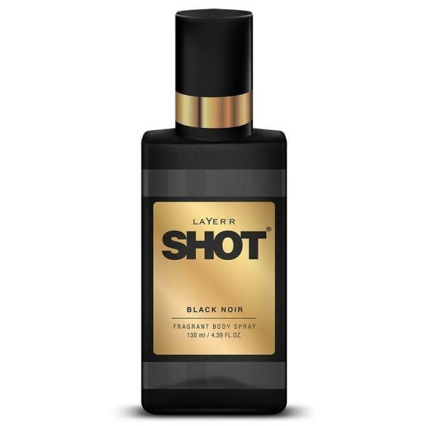 Layer'r Shot Black Noir Fragrant Body Spray 130 ml - JioMart