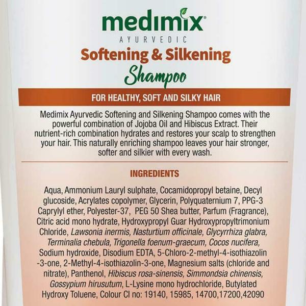 Medimix Ayurvedic Softening & Silkening Shampoo 400 ml - JioMart