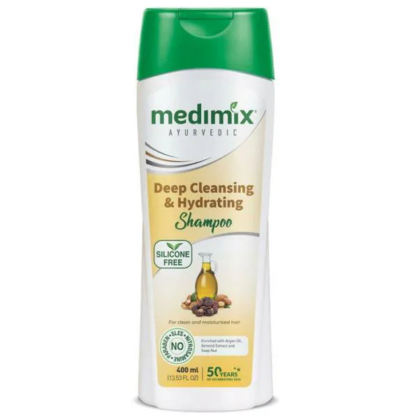 Medimix Ayurvedic Deep Cleansing & Hydrating Shampoo 400 ml - JioMart