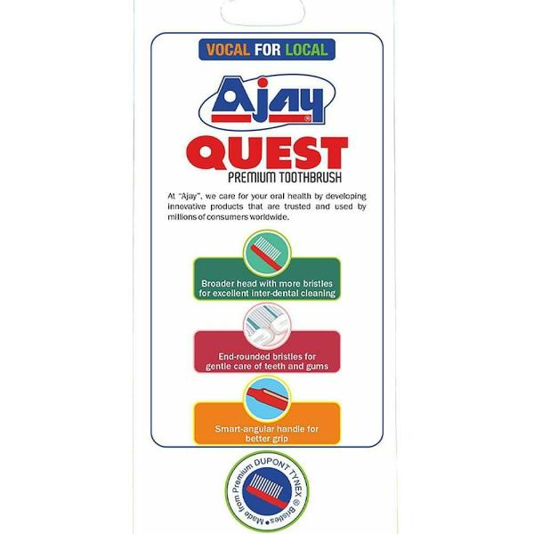 Ajay Quest (Soft) Toothbrush (Buy 3 Get 1 Free) - JioMart